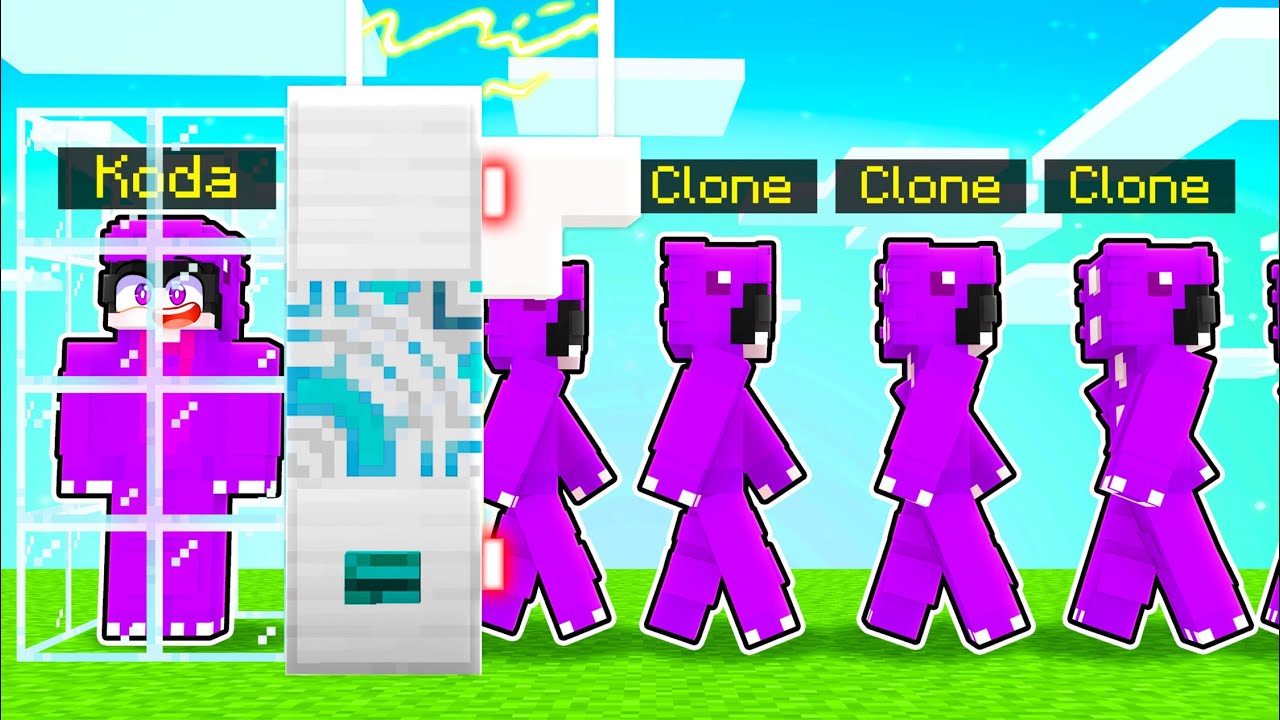 I CLONED Myself in Minecraft and PRANKED my Friend! - YouTube