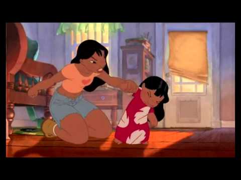 Lilo and Stitch Nani Lilo Flight Slow Motion - YouTube