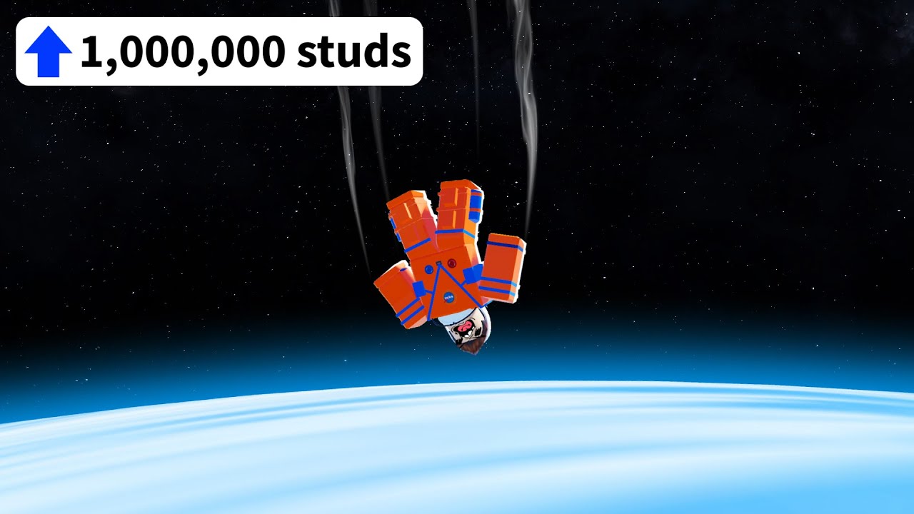Roblox but I Skydive from SPACE - YouTube
