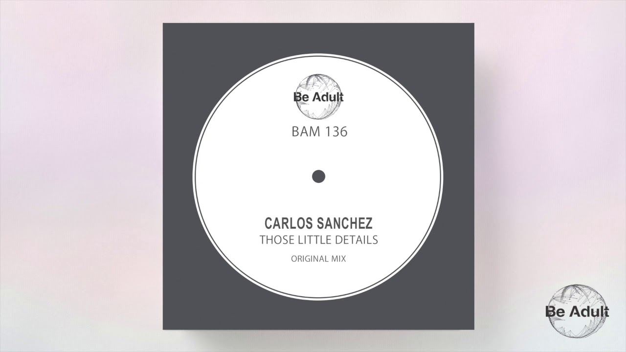 Carlos Sanchez - Those Little Details (Original Mix) - YouTube