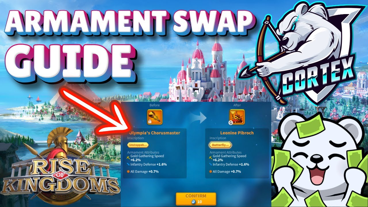 Everything you need to know about Armament Swaps in Rise of Kingdoms ...
