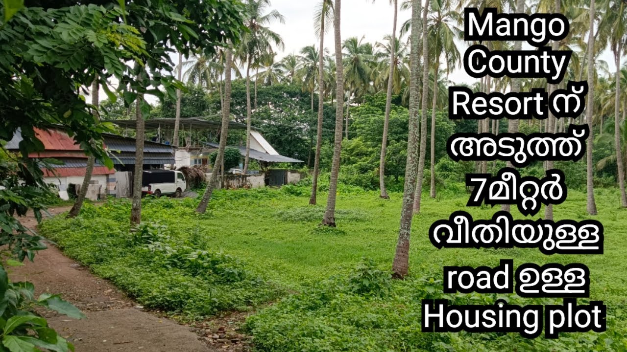 Mango County Resort ന് അടുത്ത് 7മീറ്റർ വീതിയുള്ള road ഉള്ള Housing plot ...