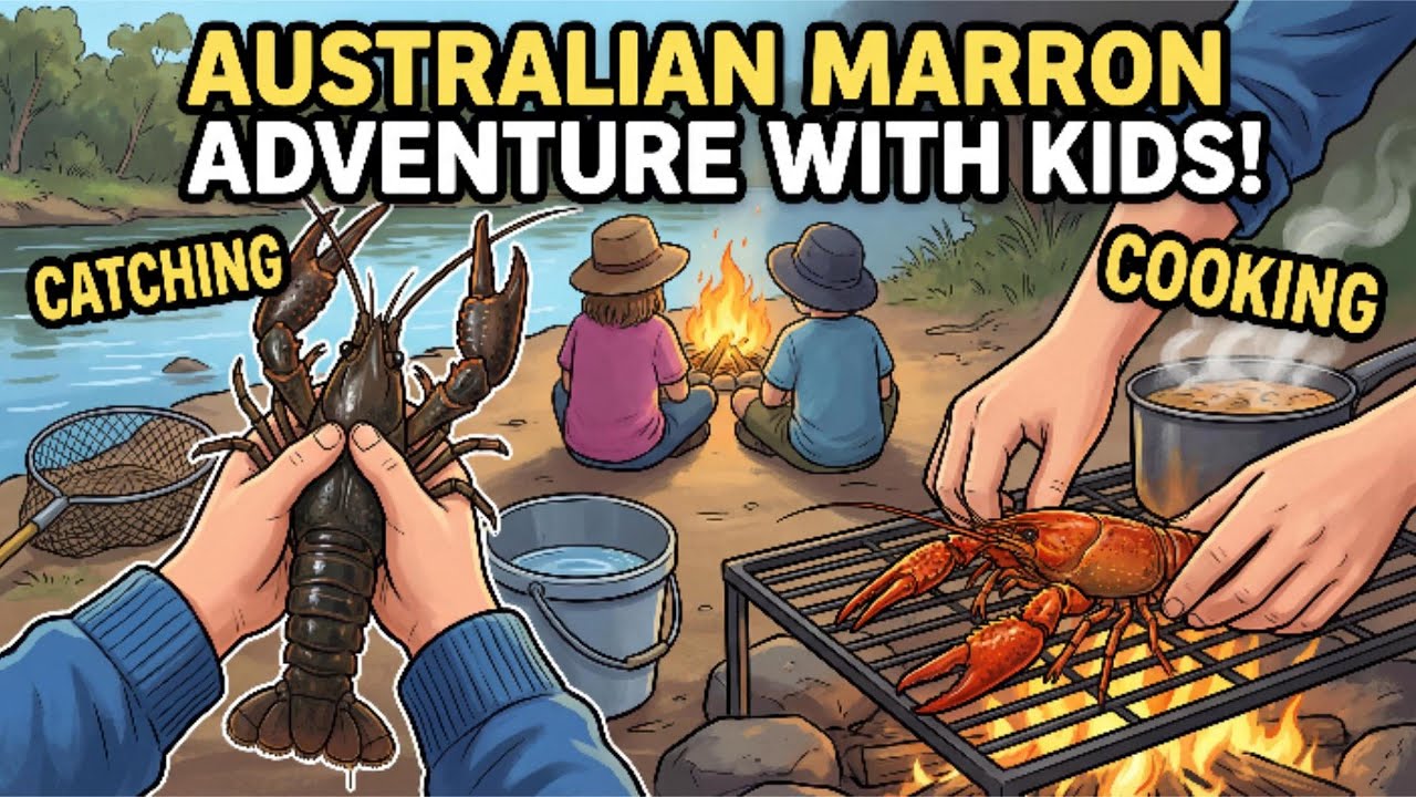 MARRON CATCH & COOK - YouTube