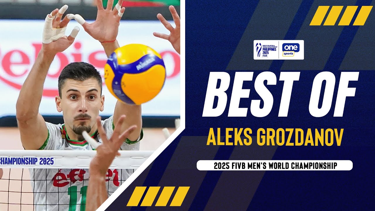 BEST OF ALEKS GROZDANOV | 2025 FIVB VOLLEYBALL MEN’S WORLD CHAMPIONSHIP ...