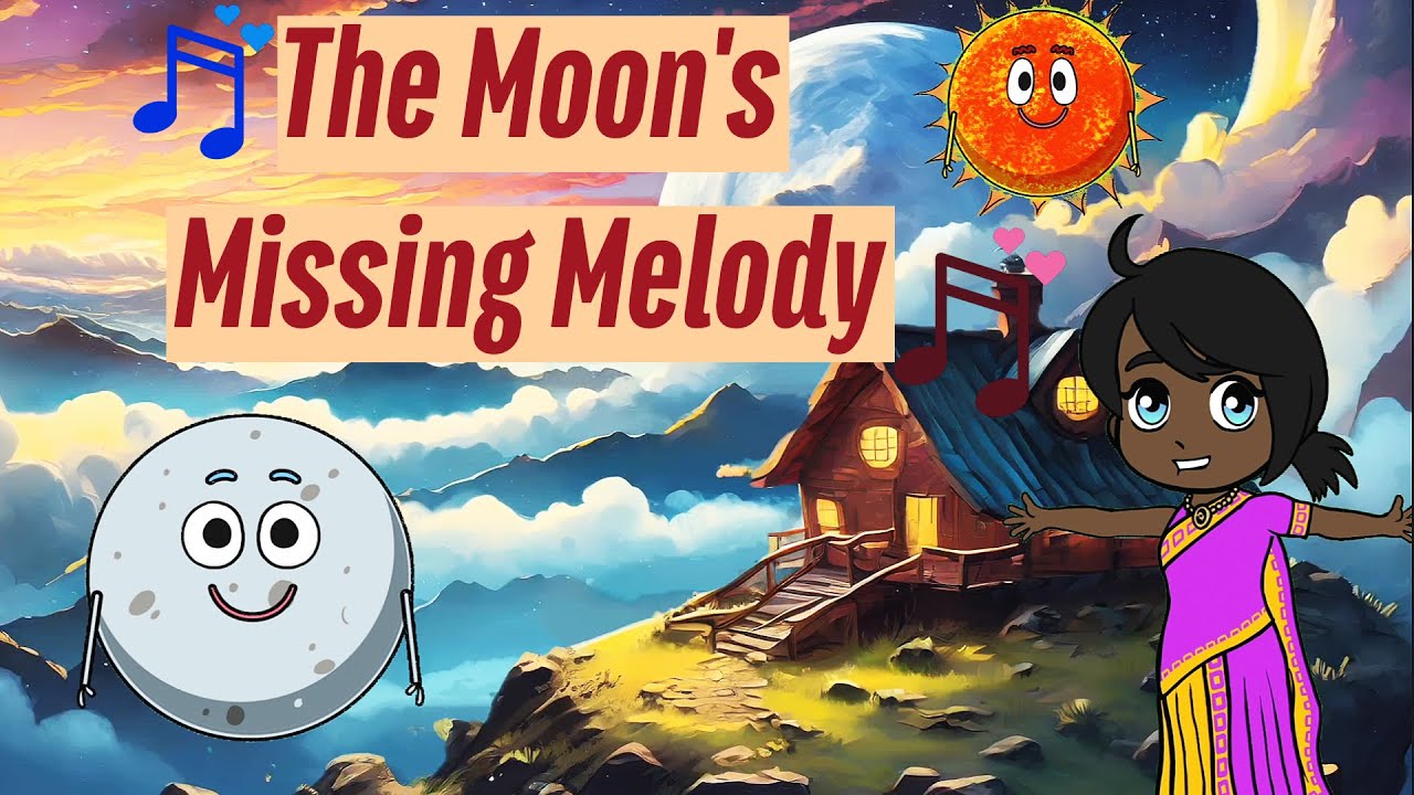 kids story The Moon's Missing Melody | kids Edutainment | small stories ...