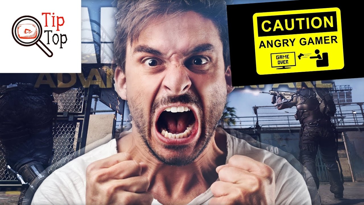 Top 10 komplikacija bijesa tokom igranja igrica ( angry gamers ) - YouTube