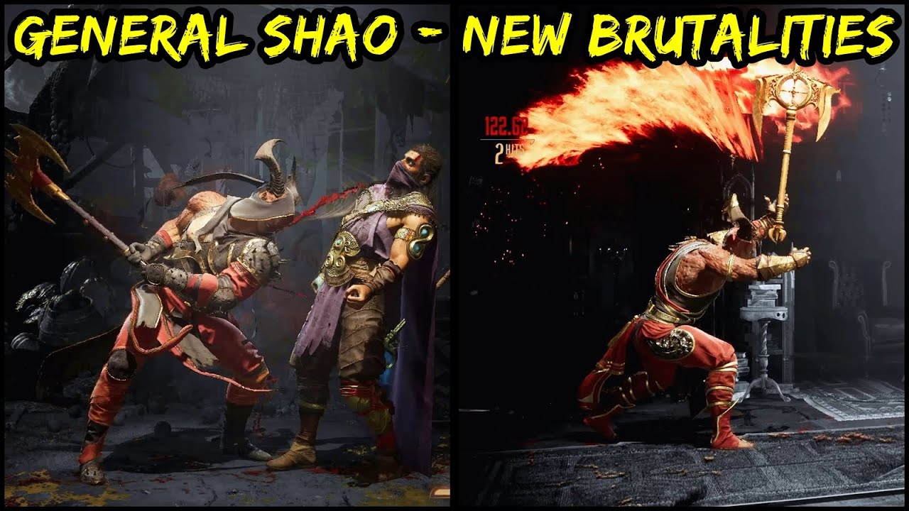 General Shao - New Brutalities - Mortal Kombat 1 - YouTube