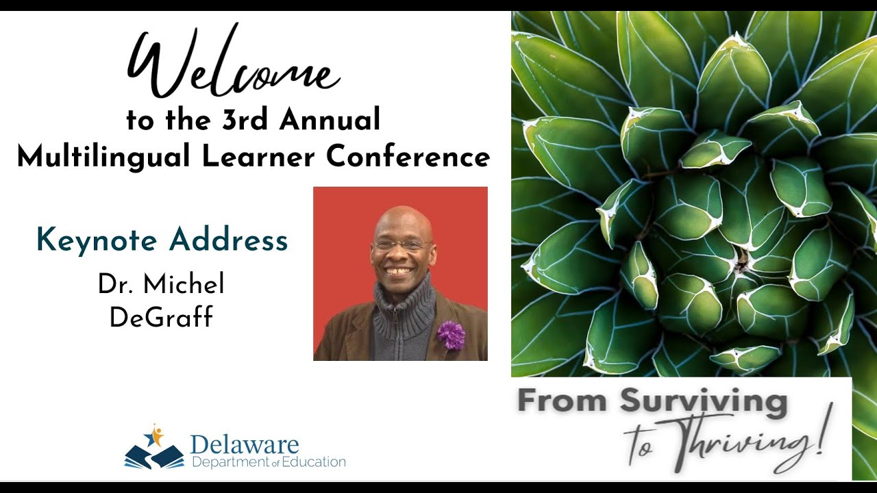 DDOE Keynote Address: Dr. Michel DeGraff on April 5, 2023 - YouTube