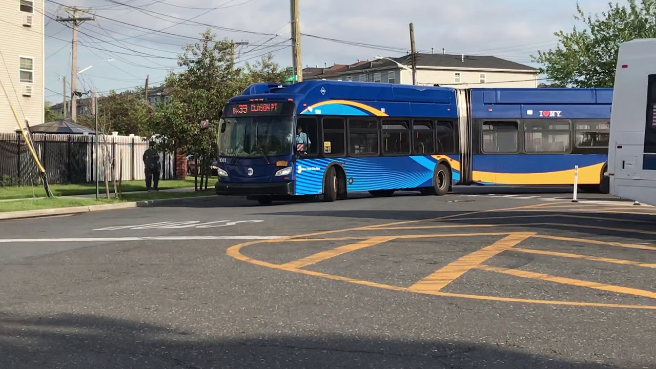 MTA NYC Bus: XN60 1061 On The Bx39 Terminating At Clason Point - YouTube