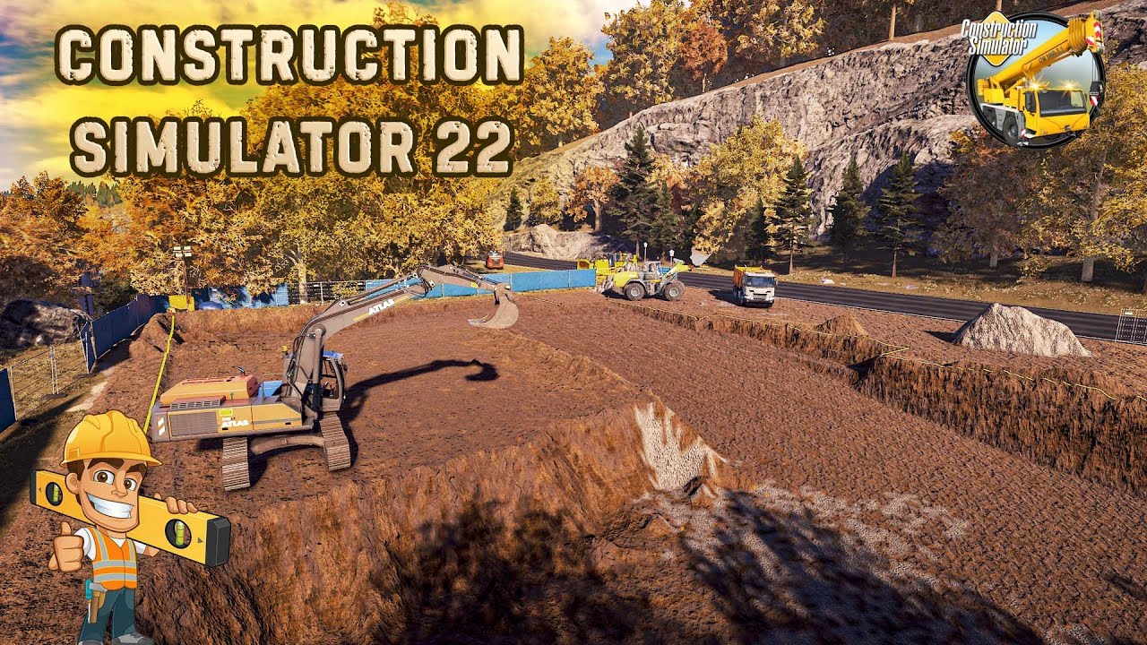 Construction Simulator 22 ПОЛОВИНУ ВЫКОПАЛ ГРУНТ МОЖНО ВЫГОДНО ПРОДАТЬ ОТЕЛЬ ЧАСТЬ 17 - YouTube