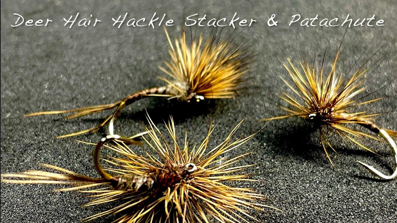 Deer Hair Wing | Week 6 Hackle Stacker/ Haystack Wing & Deer Hair ...