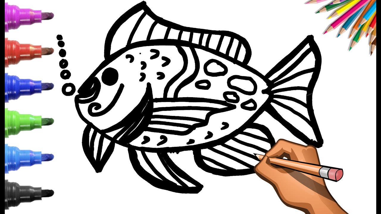 MIND-BLOWING FISH PAINTING TRICKS! 🤯🐟 | Easy fish painting | Fish ...