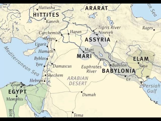 Tyre Middle East Map