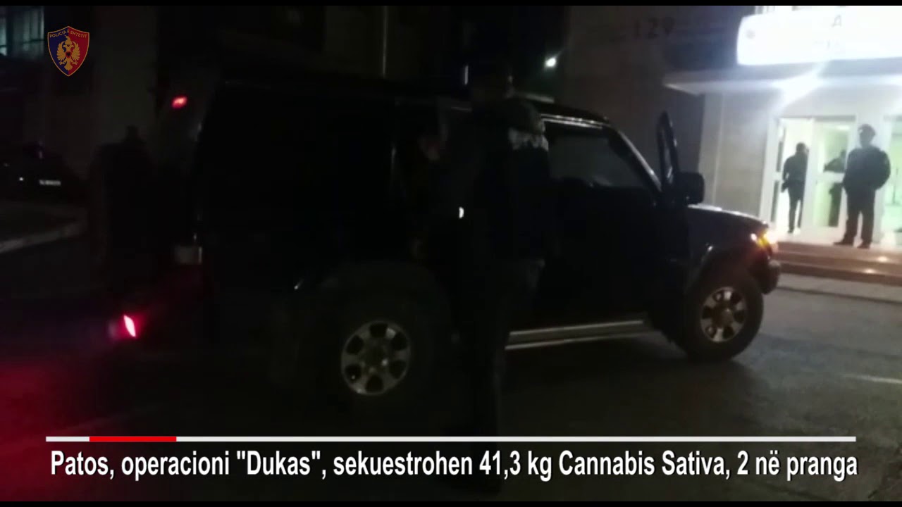 Patos-Fier, Finalizohet operacioni antidrogë i koduar "DUKAS" - YouTube