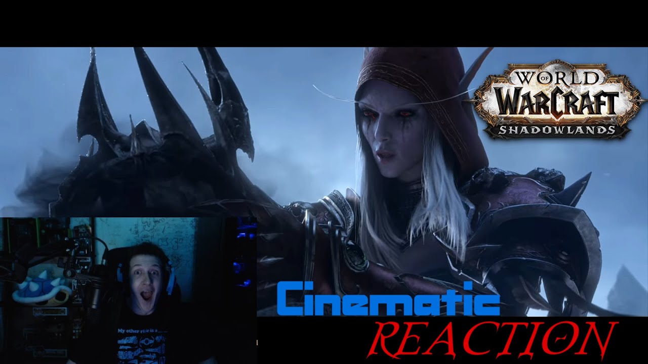WORLD OF WARCRAFT SHADOWLANDS CINEMATIC REACTION - YouTube
