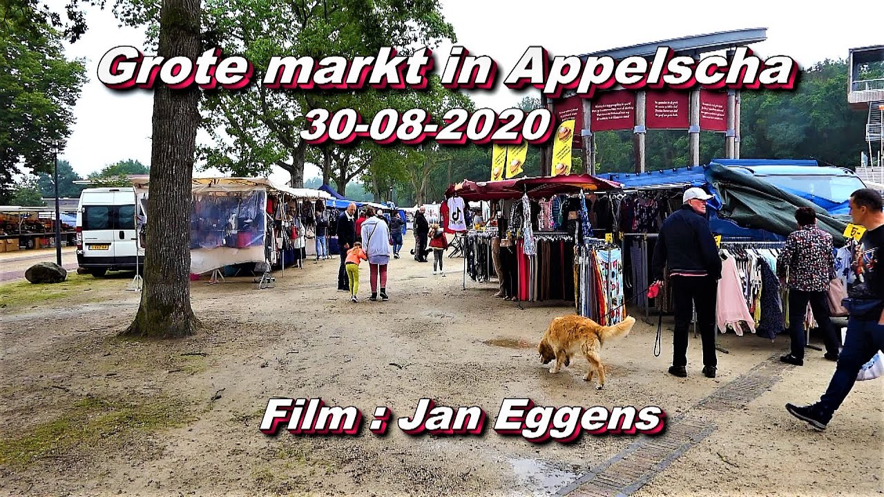 Grote markt in Appelscha 30 08 2020 - YouTube
