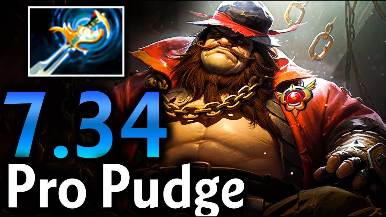 First Pro Pudge in 7.34 Patch 200IQ New Meta | Genius Pudge - YouTube