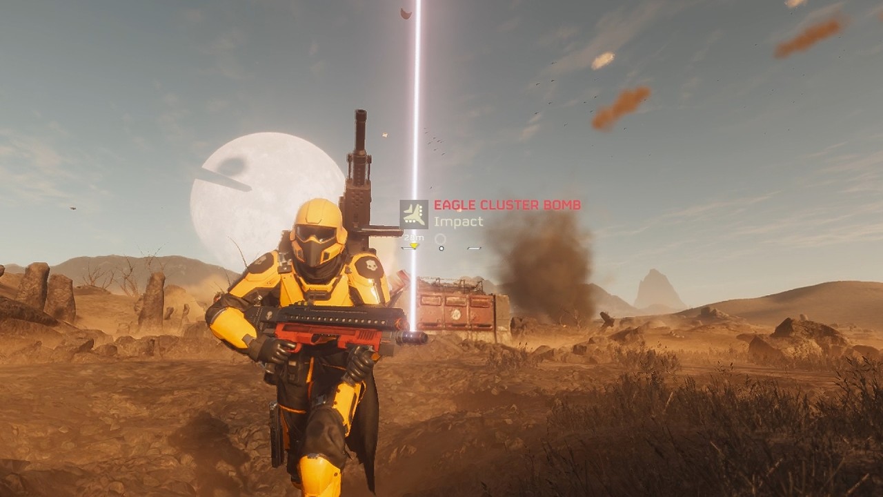 Yes.. Cluster Bombs has unique ability in Helldivers 2 - YouTube