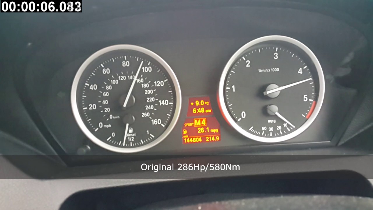 BMW 635d 390Hp/800Nm Stage 1+ Acceleration 100-200 9s - YouTube