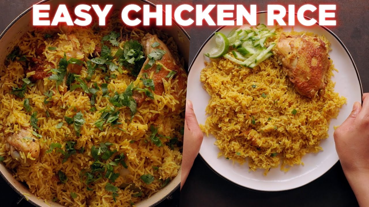 Easy Chicken Rice for Lazy Cooks - YouTube
