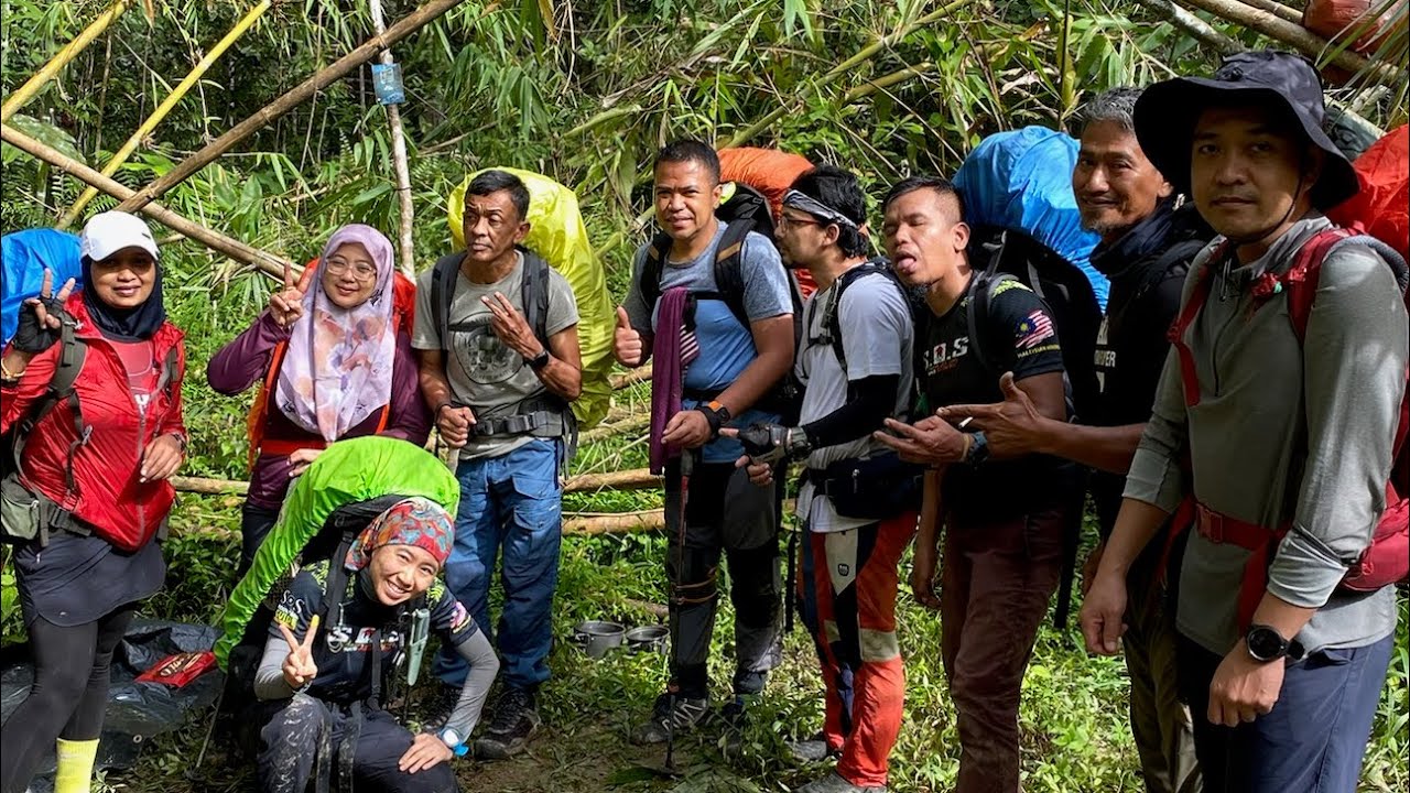 Part 3. ANJJ + S.O.S trip mendaki ke Gunung Gerah Bilah Bieh (GBB) 5H4M ...