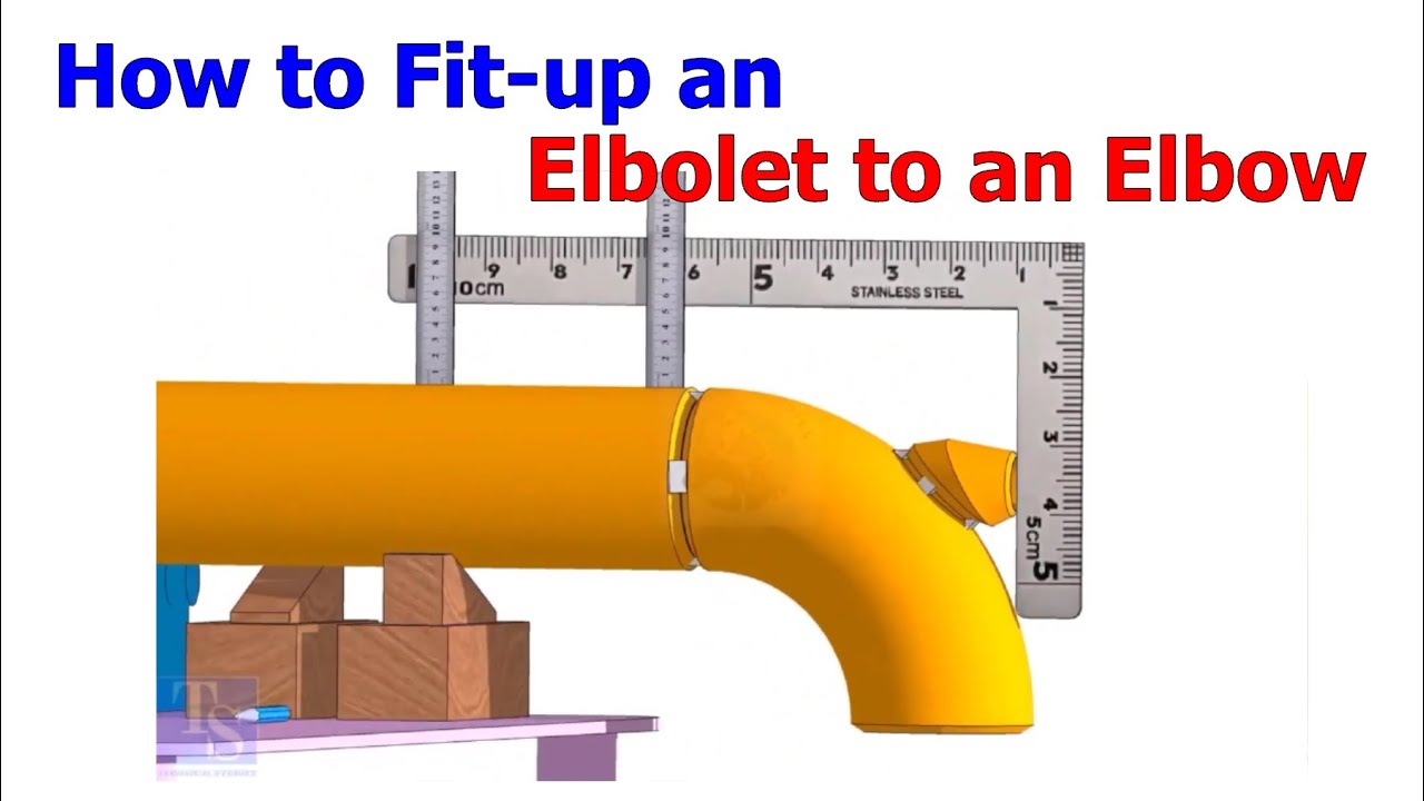 How to fit up Elbowlet on an Elbow - YouTube