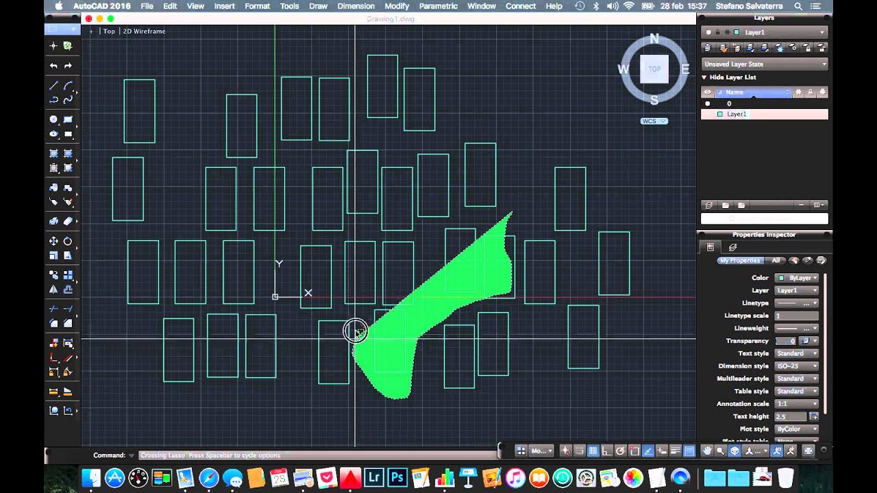 AutoCAD 2D - Sposta, copia, specchio - YouTube
