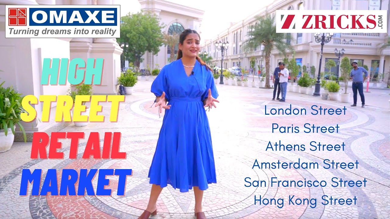 🧡 Omaxe World Street, Faridabad 🔥 India's Top High Street Retail Market ...