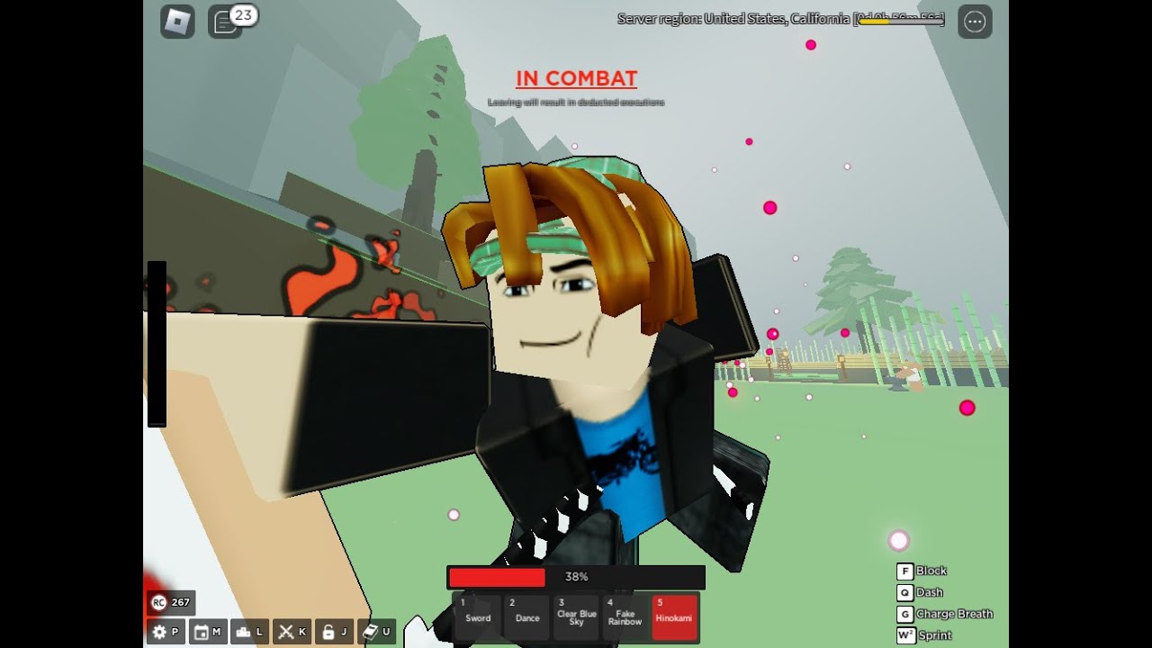 Rogue Demon Update Flame Breathing - YouTube