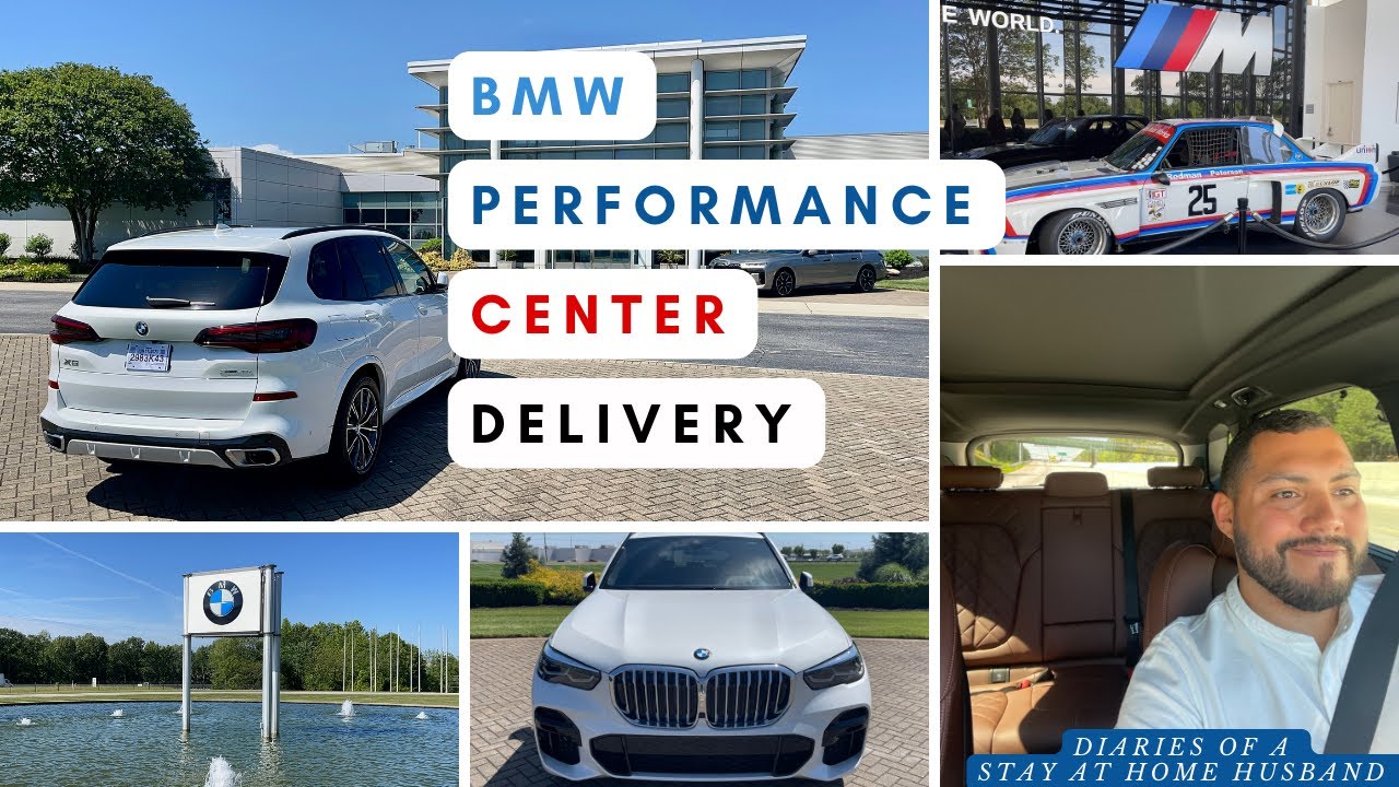 BMW Performance Center Delivery Review/Driving School Picking up BRAND NEW CUSTOM 2023 X5 sDrive ...