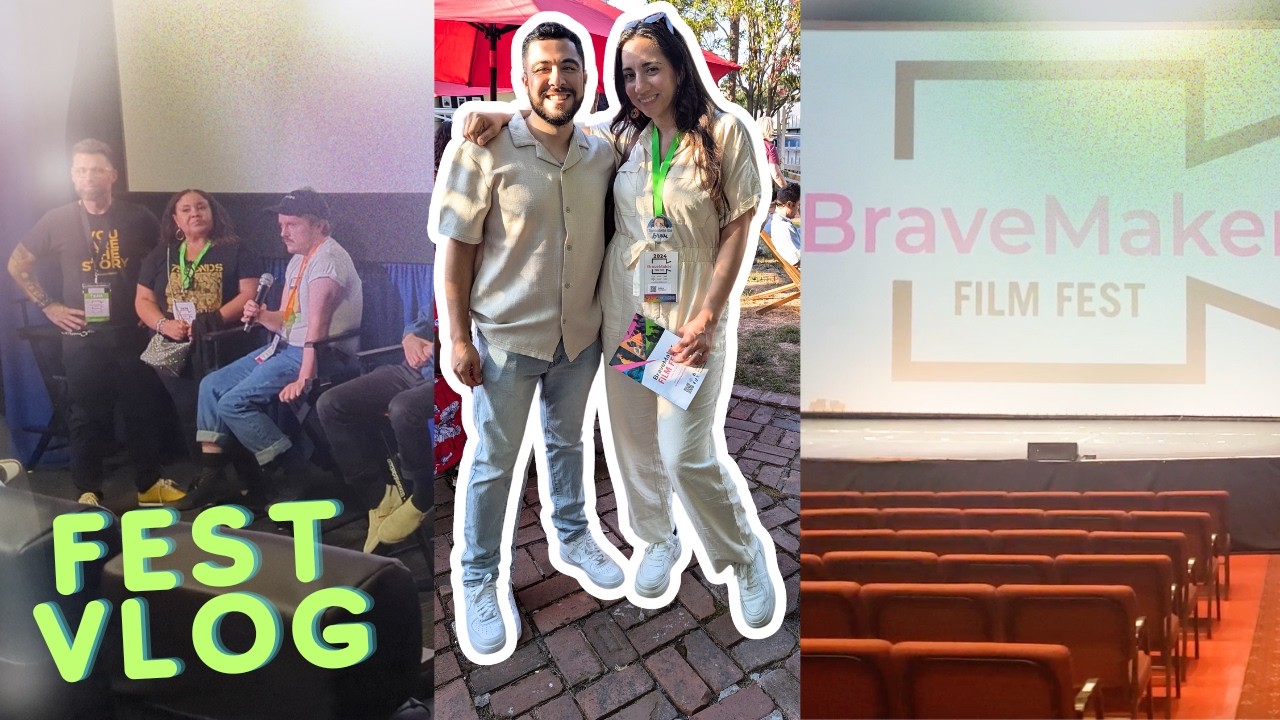 Attending a Film Fest as an Actor BraveMaker Film Festival 2024 Vlog - YouTube
