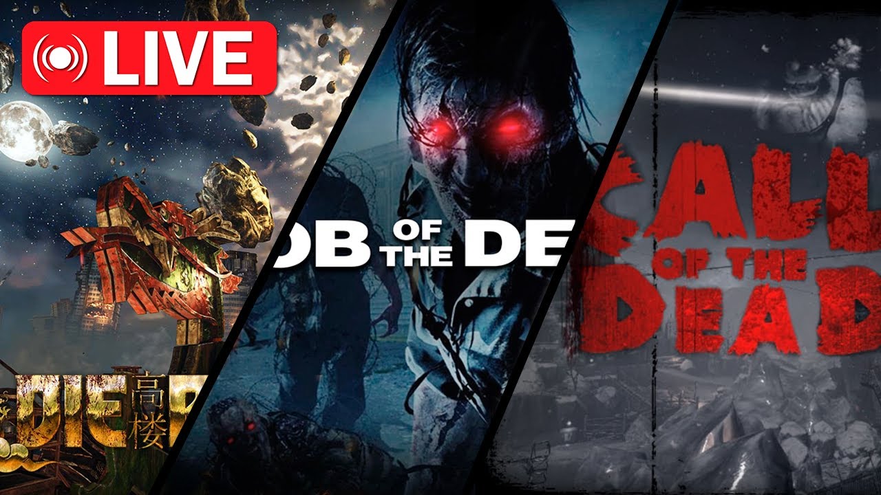 🔴 EN VIVO | JUGANDO LOS REMASTERED DE COD3 ZOMBIES DIE RISE. MOB OF THE ...