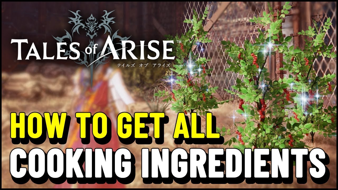 Tales of Arise All Cooking INGREDIENT Locations - YouTube