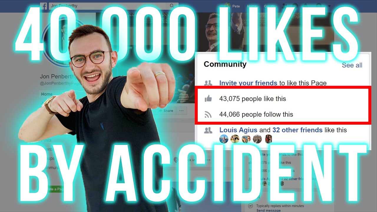 How I Accidentally Gained 40,000 Likes on Facebook - YouTube