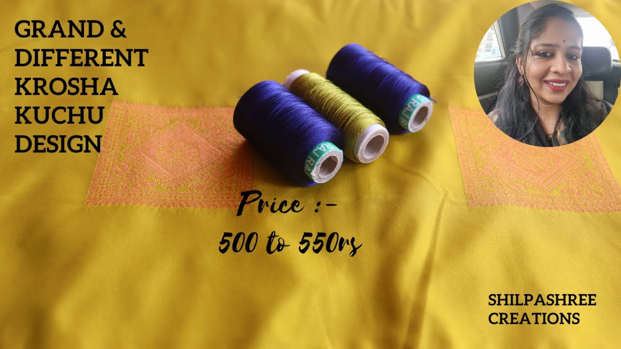 Grand & Different Krosha Kuchu Design With Beads | Saree Kuchu Designs ...