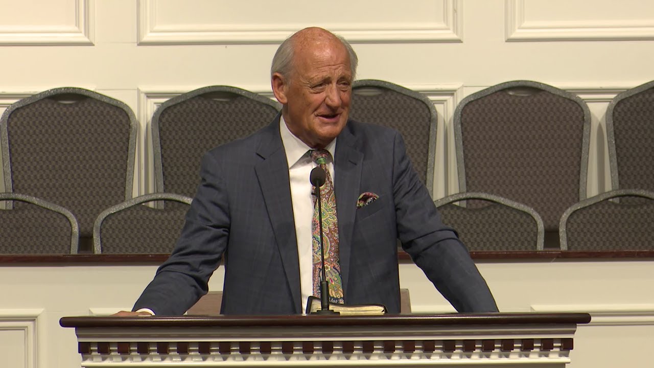 Dr. Jack Trieber preaching "The Invasion of Corruption" on October 2 ...