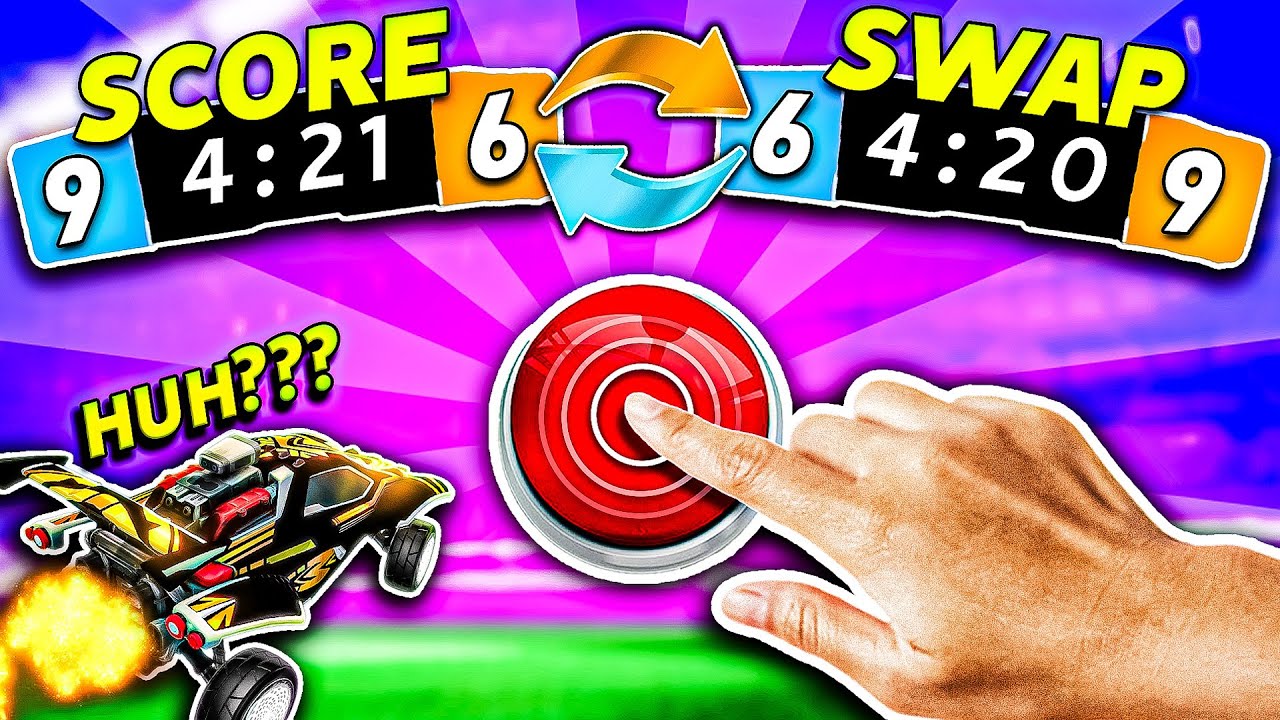 I gave Rocket League players the ability to SWAP THE SCORE - YouTube