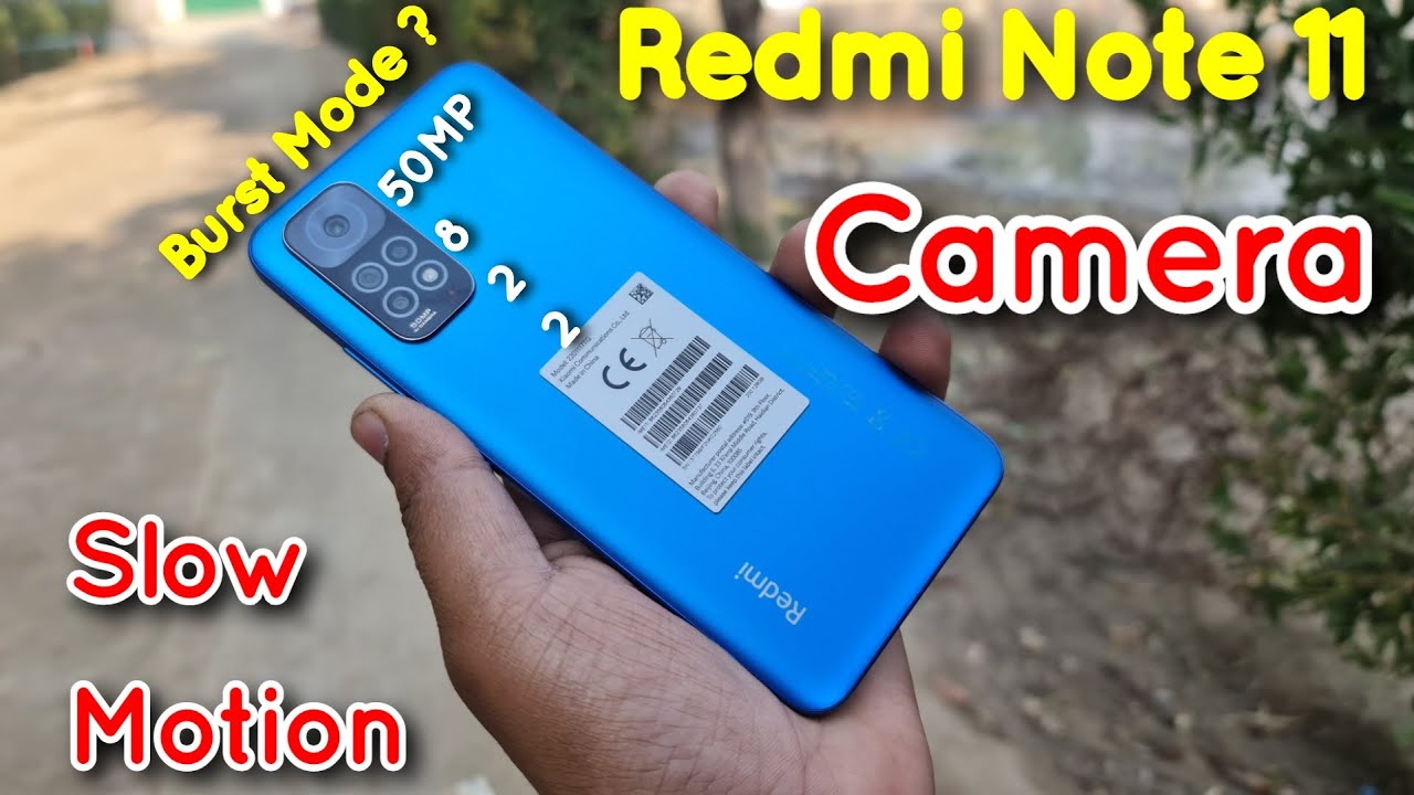 Redmi Note 11 CAMERA Test | Slow Motion | Burst Mode ? - YouTube