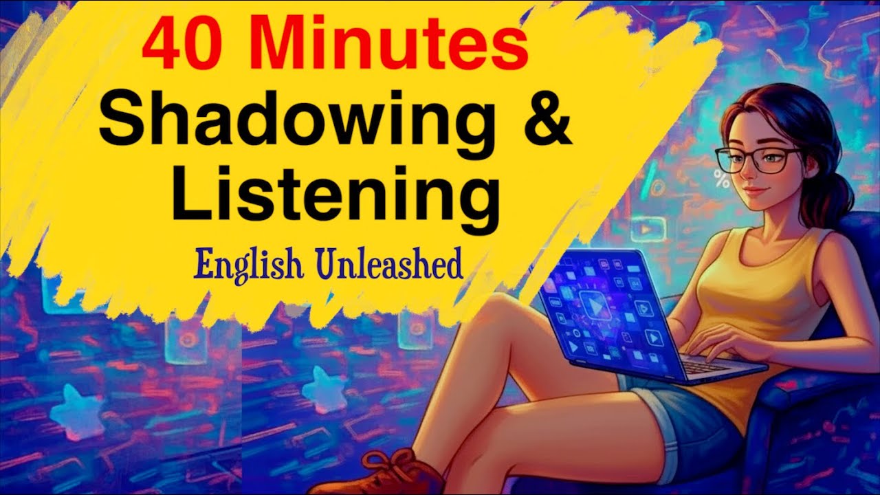 40 Minutes Shadowing & Listening Practice for A1 A2 Levels | Learn ...