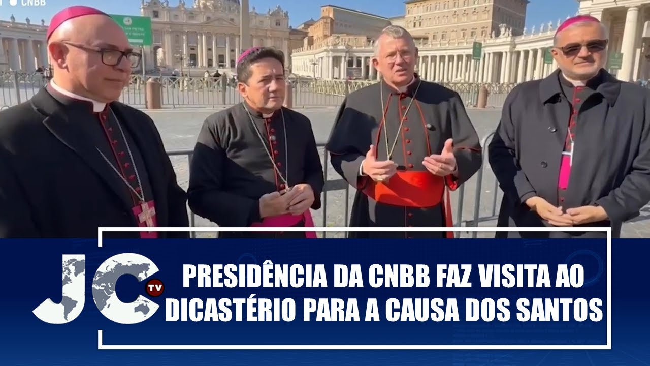 Presidência da CNBB faz visita ao Dicastério para a Causa dos Santos em ...