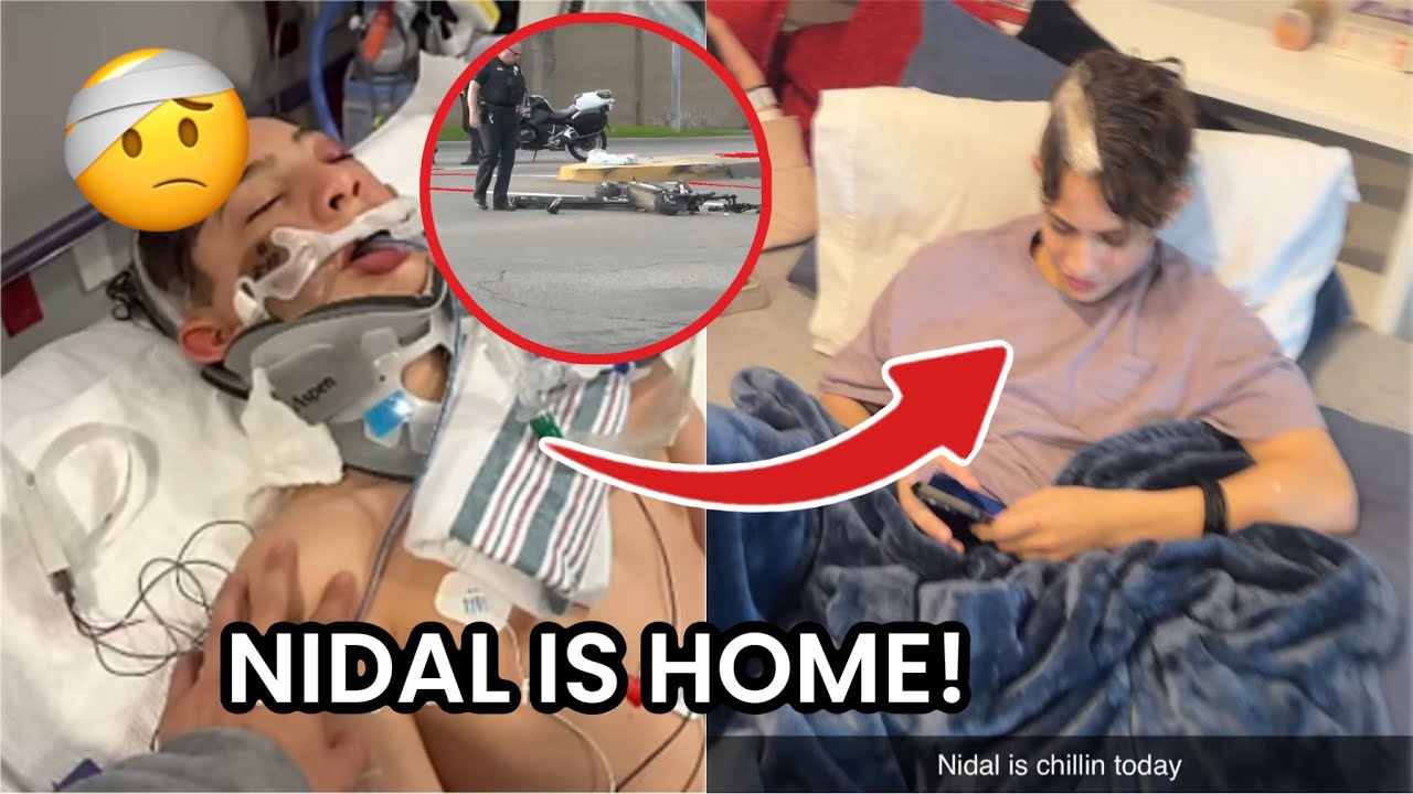 NIDAL IS HOME AFTER 5 DAYS IN COMA!! ️‍🩹🙏🏻 - YouTube