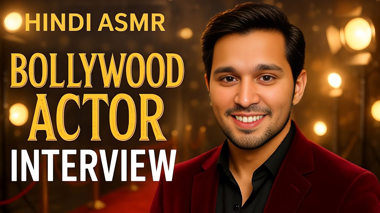 Hindi ASMR Bollywood Actor Interview | Whispered Roleplay by Aadi ASMR ...