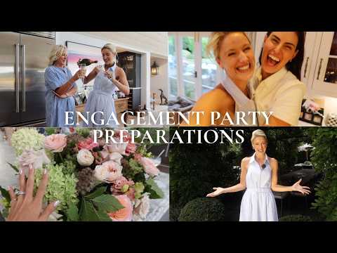 CELEBRATING THE ENGAGEMENT PARTY OF THE YEAR | TRANSFORM MY HOME INTO DREAM VENUE! PREP & PRE PARTY!