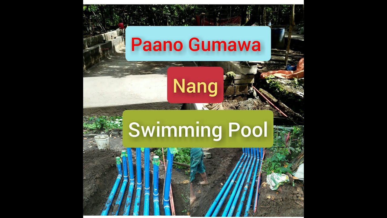 Paano Gumawa ng Swimming Pool at Linya ng tubig #Trabahong Pinoy TV ...