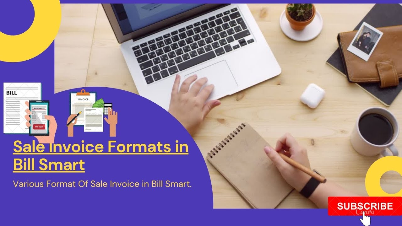 Sale Invoice Formats in Bill Smart - YouTube