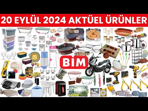 RESMİ KATALOGDAN İZLEYİN ✅ | BİM 20 EYLÜL 2024 | MUTFAK TADİLAT ÇEYİZ | BİM AKTÜEL | BİM İNDİRİMLERİ