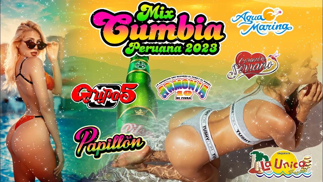 MIX CUMBIAS PERUANAS BAILABLES 2023 Grupo 5, Agua Marina, Armonia 10, Bareto, Corazón Serrano ...