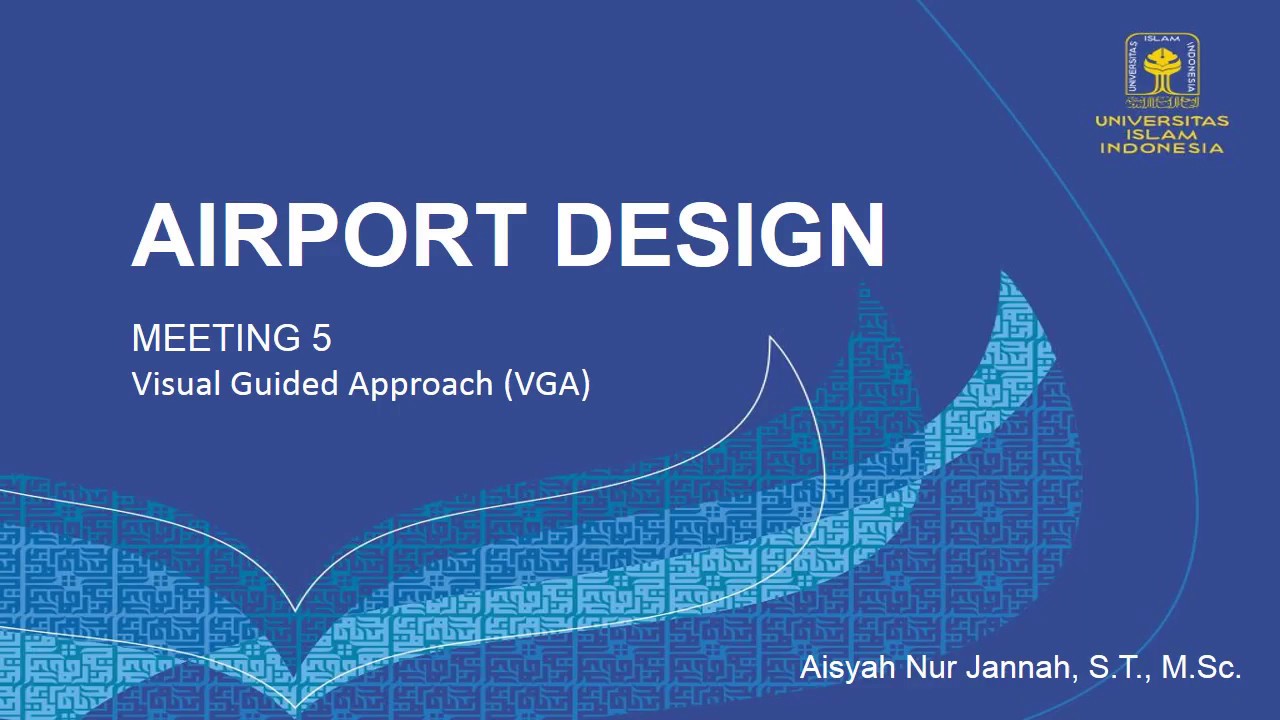 Airport Design (5a. Visual Guided Approach part 1) - YouTube