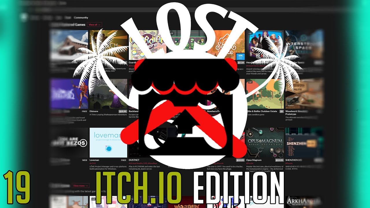 LOST ON... ITCH.IO? | LOST ON STEAM Ep. 19 - YouTube