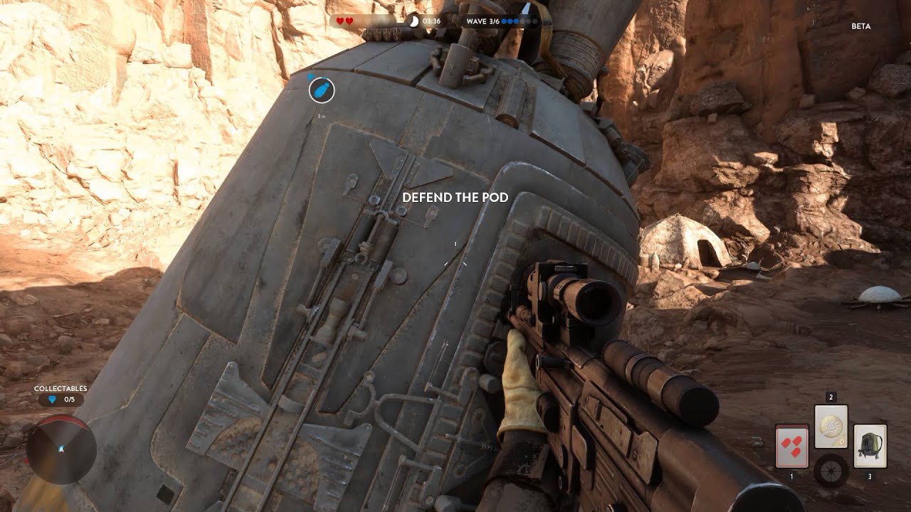 Star Wars Battlefront (2015) Beta Survival Footage - YouTube
